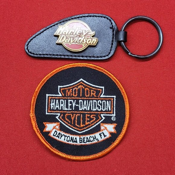 Harley-Davidson | Accessories | Harley Davidson Patch Key Ring Holder ...